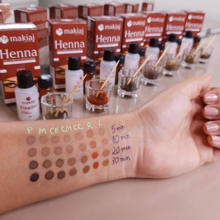 Henna Makiaj Preta - Boa e Barata!