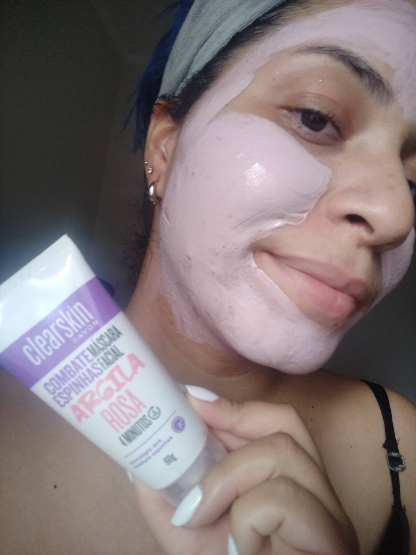 AVON Máscara Facial Argila Rosa ClearSkin | Diário de Beleza
